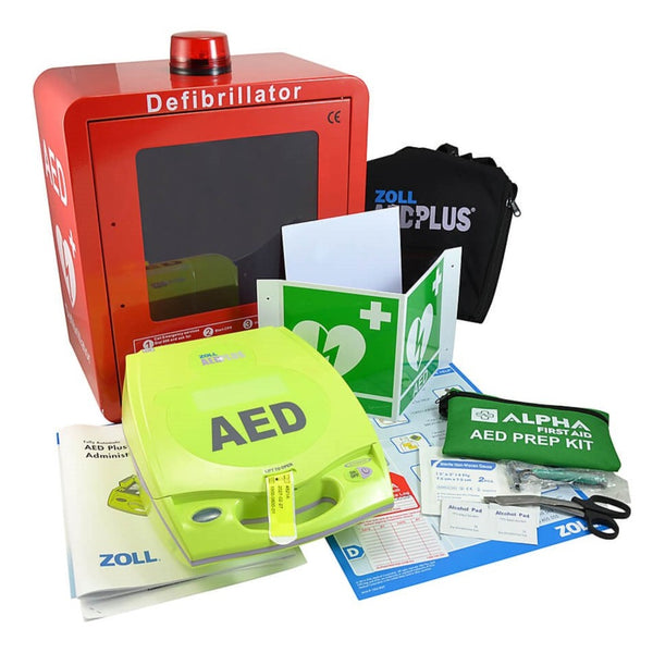Zoll AED Plus Defibrillator Bundle | Assisting Sudden Cardiac Arrest