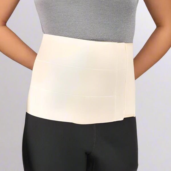 Abdominal Compression Binder | For Post Surgical Support, Rib Injuries