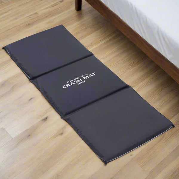 Prevent Falls: Bedside Safety Crash Mat | Soft, Foldable & Non-Slip
