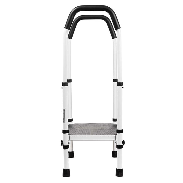 Medical Step Stool with Handrails | Platform For Elderly and Handicap