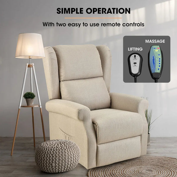Electric Lift Chair | Power Lift Reclining Chair for Elderly
