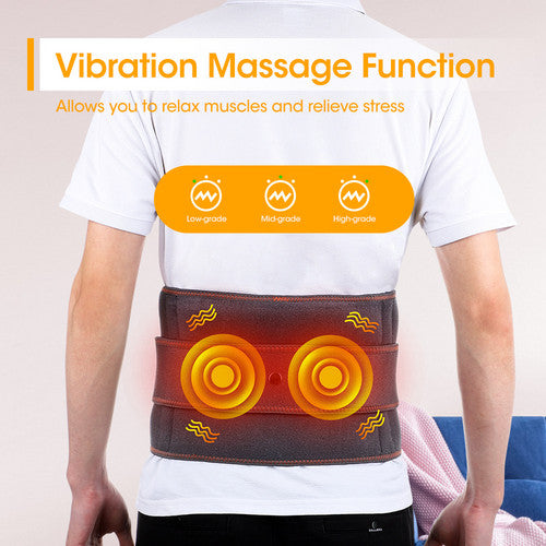 Lower Back Heat and Massage Wrap | Melt Away Stress and Tension