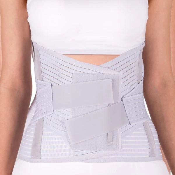 High Lumbosacral Back Support with Steel Splints
